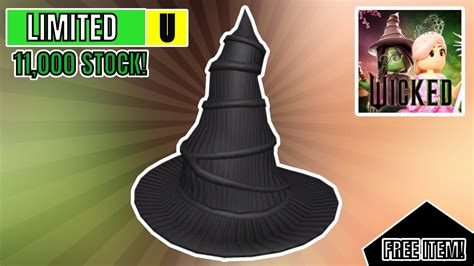 Free Limited How To Get The Elphabas Hat Wicked Movie Official In
