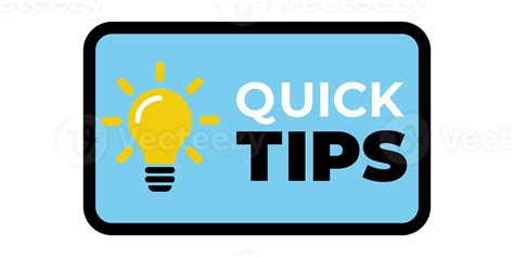 quick tips icon badge ready for use in web or print design 28697574 png