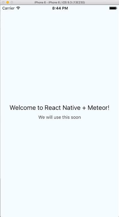 Connecting React Native And Meteor By Spencer Carli Differential