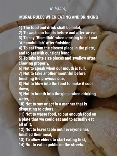 Moral Rules In Islam