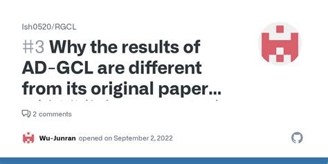 Why the results of AD GCL are different from its original paper 请问没什么