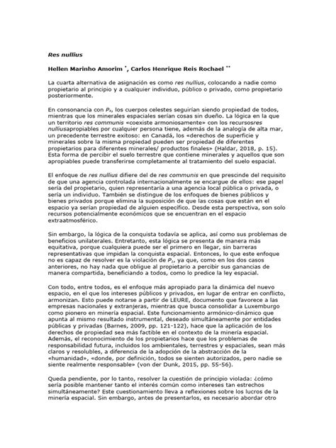 Res Nullius Pdf