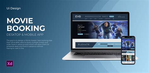Movie Booking App UI Design Behance