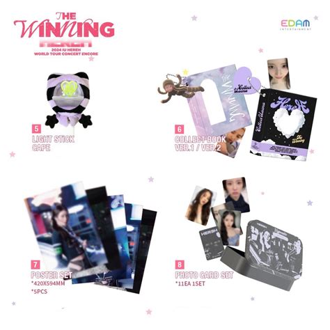 Jual 2024 Iu Hereh World Tour Concert Encore The Winning Official
