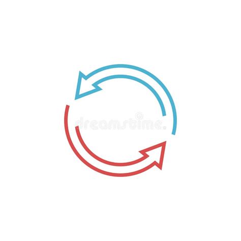 Rotation Circle Arrow Angle 360 Degrees Sign Icon Geometry Math Symbol Full Rotation Stock