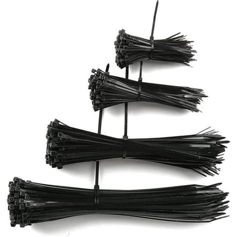 400x Attache Cable Collier De Serrage Nylon Serre Cable Tailles