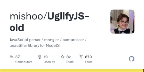 Github Mishoouglifyjs Old Javascript Parser Mangler Compressor