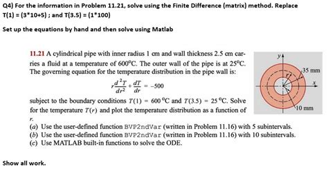 solved q4 for the information in problem 11 21 solve using