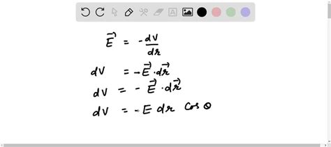 Solved According To The Relationship Between Electric Field And