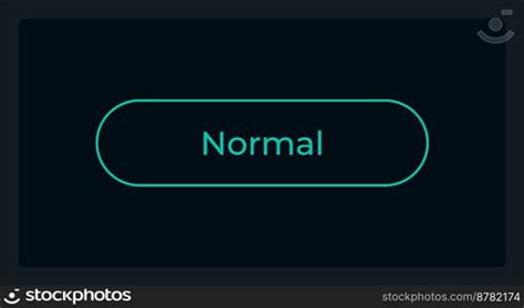 Normal Button Ui Element Template User Behaviour Editable Isolated