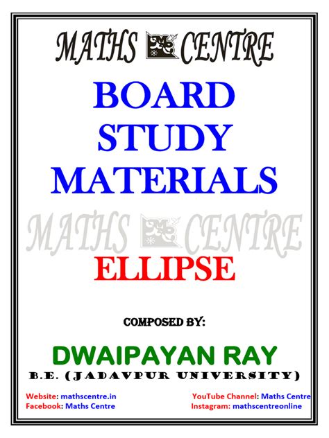 ellipse pdf ellipse classical geometry