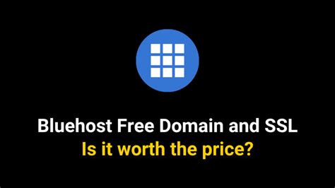 Does Bluehost Come With Free Domain And SSL 2025 Answer