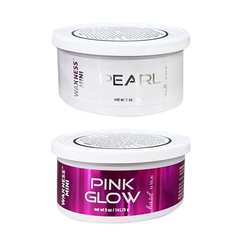 Hard And Soft Wax For Face And Eyebrows Mini Tin Kit 2 X 5 Oz 141 G