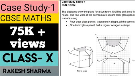 Case Study Based Questions Class 10 Sunroom Cbse Class 10 Maths