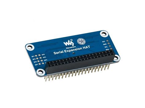 Serial Expansion HAT For Raspberry Pi I2C Provides 2 Ch UART And 8 GPIOs Compatible With RPi