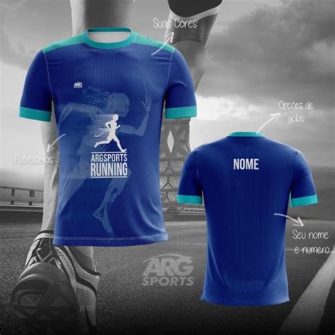 Camiseta Dry Fit Corrida Verde 100 personalizável Argsports