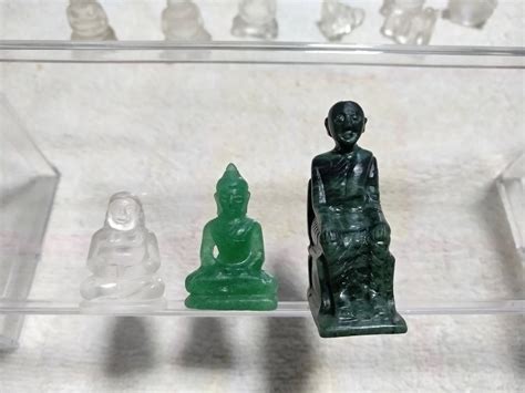 คัดเตรียมส่ง พระแกะสลัก พระสังฆจายจุ่ยเจีย พระหยกเขียวสมาธิ พระหลวงปู่