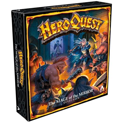Avalon Hill Heroquest The Mage Of The Mirror Quest Pack Requires
