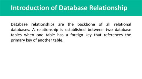 Database Keys And Relationship Pptx