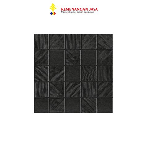 Jual Keramik Murah Asia Tile Alpha Black X Shopee Indonesia
