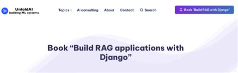 Book “build Rag Applications With Django”