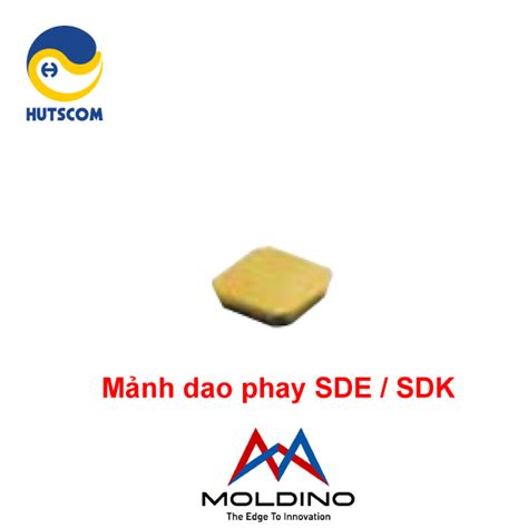 Mảnh Dao Phay Moldino Sde Sdk Lắp Cán Dao A45d Hutscomvn