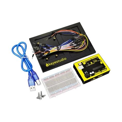 Set Placa Dezvoltare ATmega P PU Uno V Breadboard Placa Montare Metalica Fire Jumper