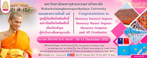 ประสาทปริญญาบัตร มหาวิทยาลัยมหาจุฬาลงกรณราชวิทยาลัย เลขที่ 79 หมู่ที่ 1 ถนนพหลโยธิน หลัก