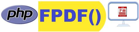 Créer Un Pdf En Php Avec Fpdf Apcpedagogie