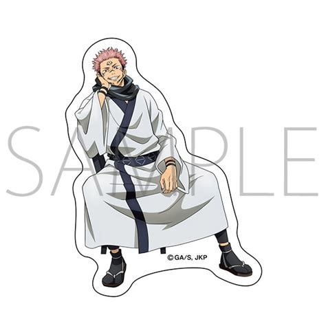 呪術廻戦 ステッカー 両面宿儺 椅子シリーズ 描き下ろし キャラグッズ｜ムービック（movic）