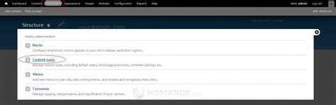 Hostknox Drupal Comments Tutorial