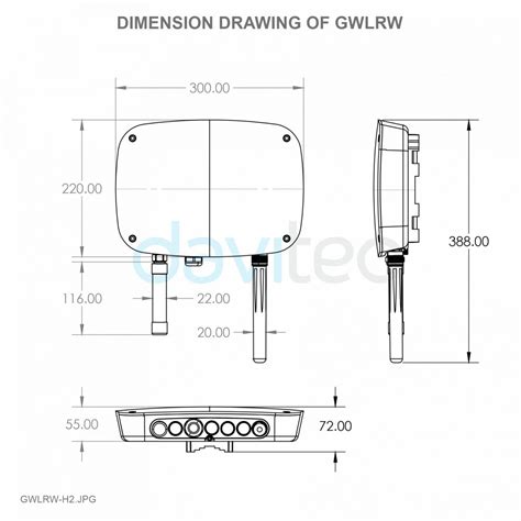 Outdoor Lorawan Gateway Gwlrw Daviteq