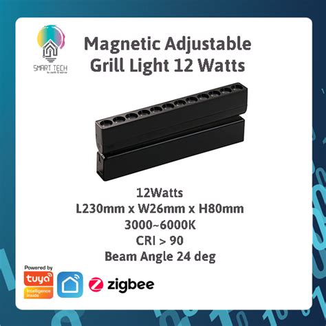 🇸🇬 Smart Tech® Tuya Smart Zigbee Magnetic Track Light System 48vdc