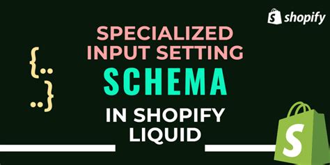 Specialized Input Settings Schema In Shopify Codecrew Infotech