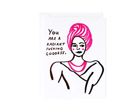 Radiant Goddess Card Piph By Paper Epiphanies