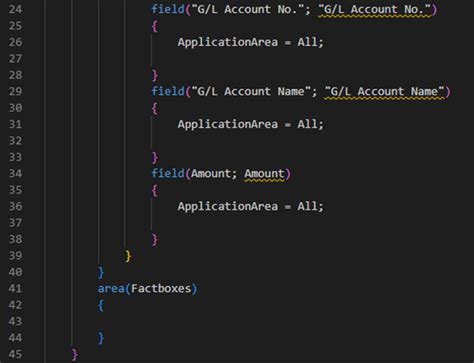 provisional entry feature development steps in d365 bc
