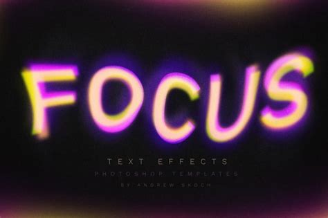 Gradient Blurred Text Effect Scene Generators Ft Gradient And Business Card Envato