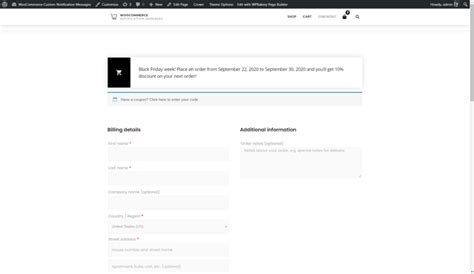 Woocommerce Custom Notification Messages Wp Plugins Ft Notification
