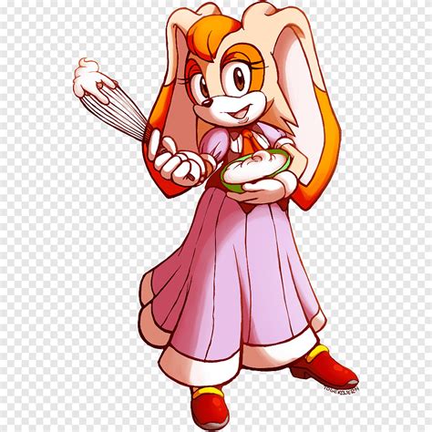 토끼 크림 에이미 로즈 바닐라 토끼 악어 꼬리 빙하기 영웅 소닉 더 헤지혹 Png Pngegg