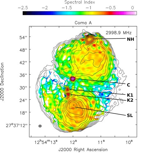 the 2 4 ghz data imaged using a multi frequency synthesis method with a
