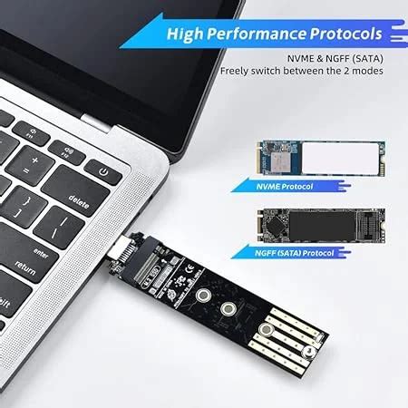 ELUTENG M 2 NVMe SATA SSD V USB Adapter Zadnji Kos