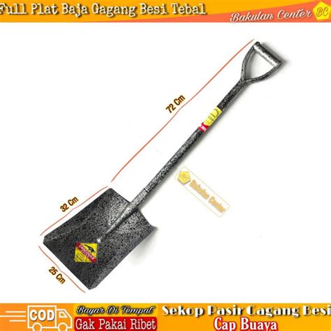 Jual Promo Sekop Pasir Sekop Tanah Sekop Baja Tebal And Kuat Sekop Cap