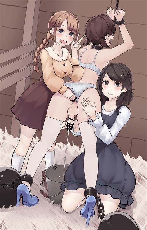 Kikiu Bd Highres Boy Girls Anal Anal Fisting Bdsm Bound Bound Wrists Brown Hair