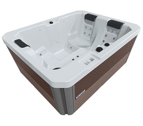 Willow Alpine White Mocha Brown Jacuzzi Holding