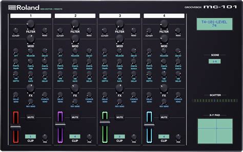 Roland Mc 707 And Mc 101 Controller And Editor Roland Mc 707 And Mc 101 Controller And Editor