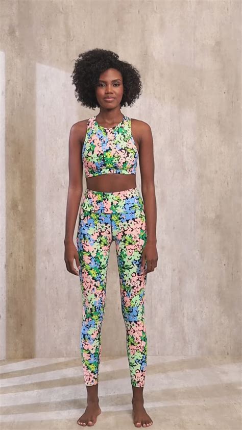 Maaji Sky Garden Sympathy Active Crop Top Maaji Colombia