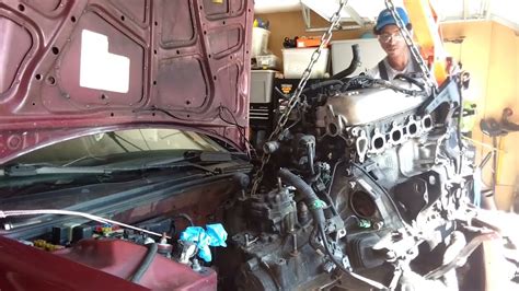 4 Honda Cb7 93 Accord F22a1 Swap For F23a4 Engine Transmission