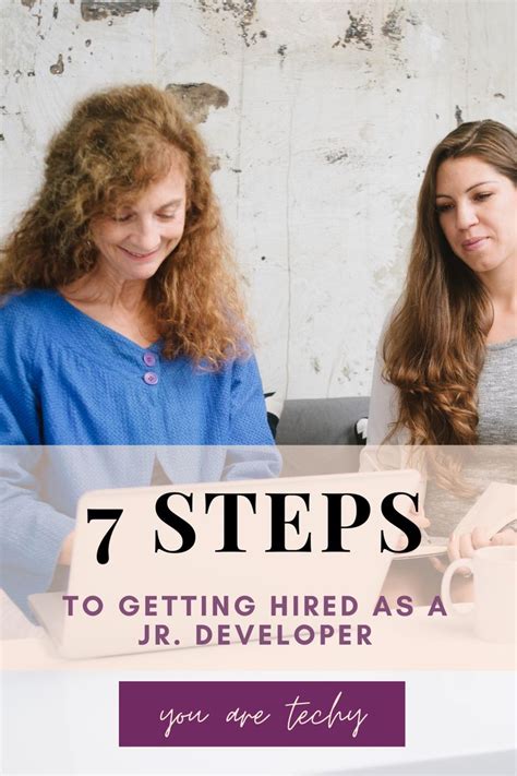 Steps To Getting Hired As A Jr Developer Development Full Stack Developer Hiring