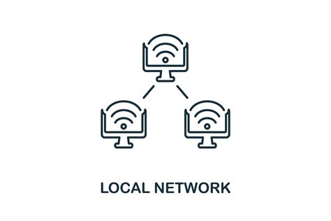 Local Network Icon Graphic By Aimagenarium · Creative Fabrica