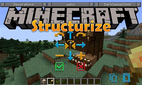 Structurize Mod 1194 1182 Easy Way To Build Your Own City Mc